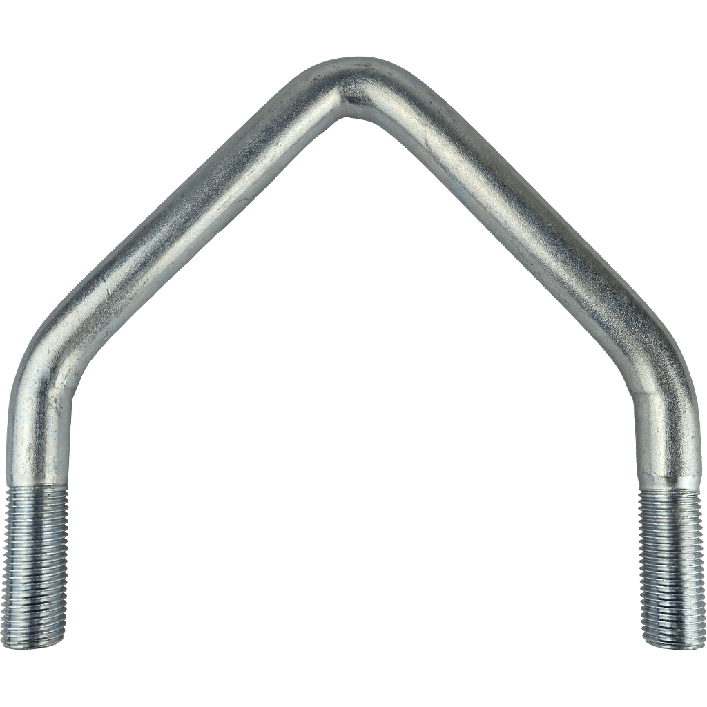 V Bolt (150mm x 150mm x 22mm) - UNC - BOSS Ag Parts