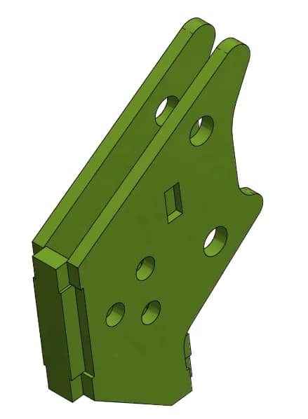 DX Trash Whipper Mount - BOSS Ag Parts