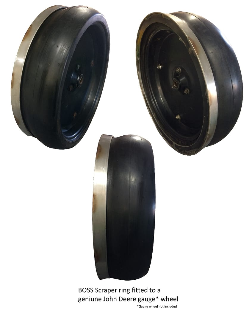 John Deere Gauge Wheel Disc Scraper Ring - BOSS Ag Parts