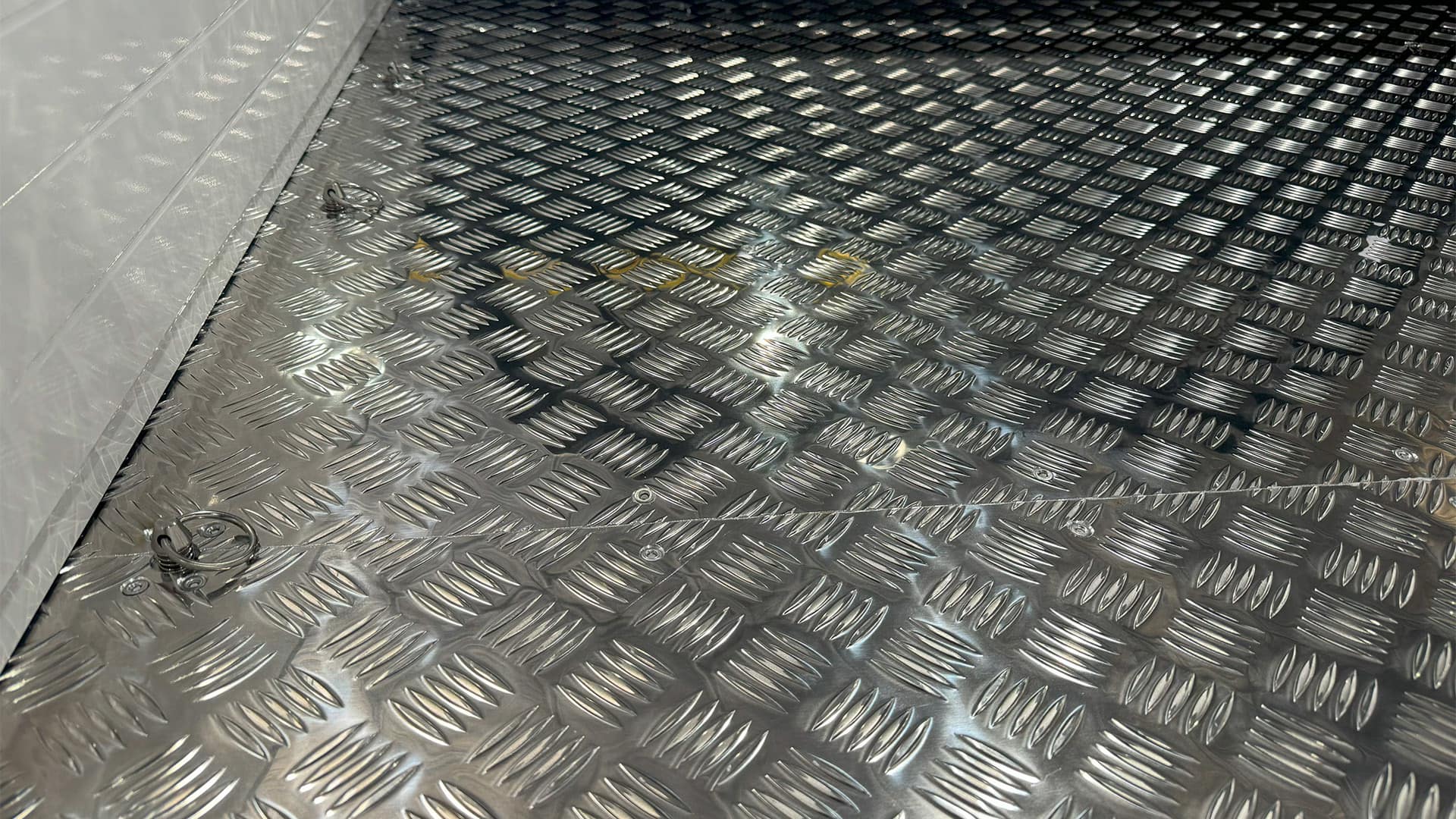 3mm "Hot Dip Galvanised Steel" Checker Plate - BOSS Automotive